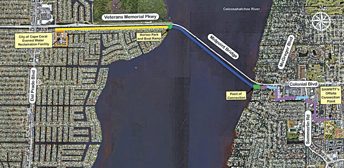 Caloosahatchee Connect Project completed - Cape Coral Breeze